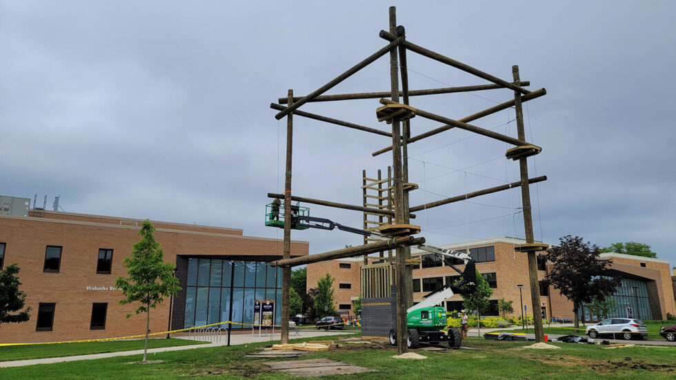 Elevating the Student Experience: New High Ropes Course at Winona State ...